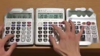用三台计算器演奏名侦探柯南主题曲