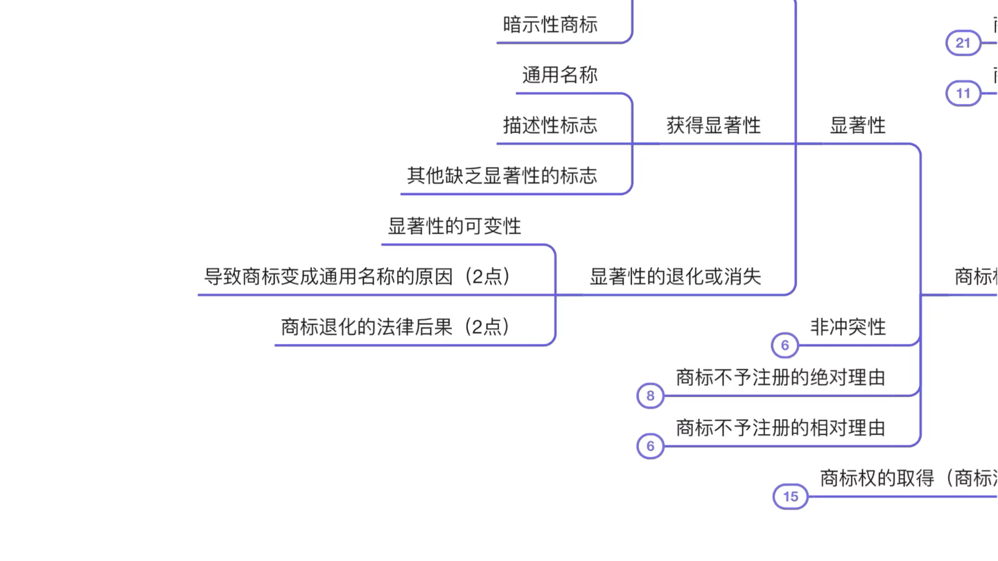 知识产权法速过-商标权