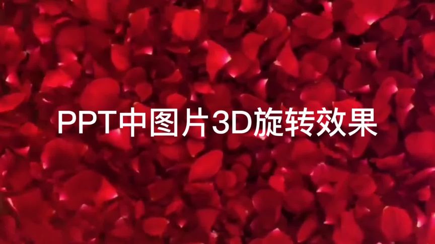 如何在PPT中把图片做成3D旋转的效果?#知识创作人 #ppt #ppt教学