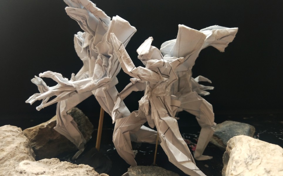 简单易学的折纸(二十)机甲量产㈡