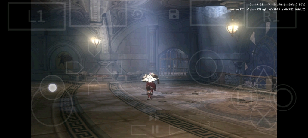 【AetherSX2以太ps2模拟器】华为麒麟990测试《战神2》