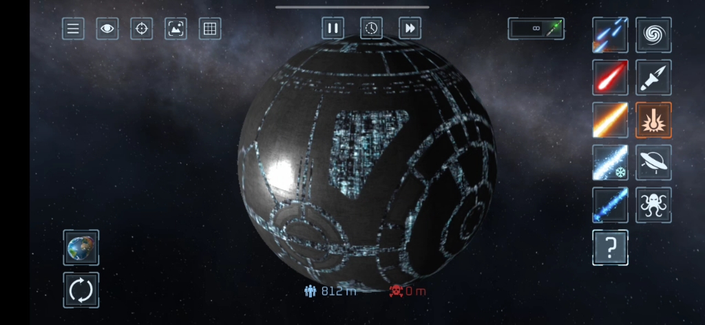 星球破坏模拟器,强大的行星护盾