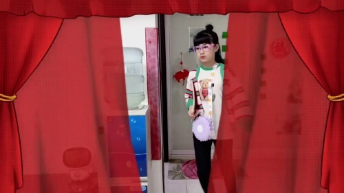“同学们”上课捣乱,涵涵变身温柔老师轻松搞定,结局表情亮了