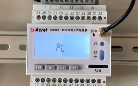 安科瑞无线计量仪表 ADW300网络参数设置方法