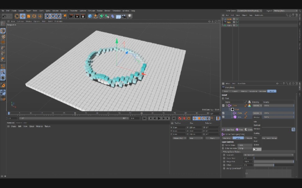 C4D-R21域-教程