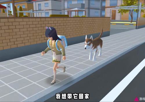 樱花校园模拟器之小狗狗花花