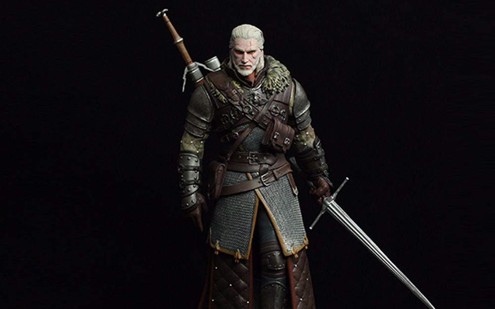 FANTHFUL-《巫师3狂猎》杰洛特大宗师套装手办模型开箱展示