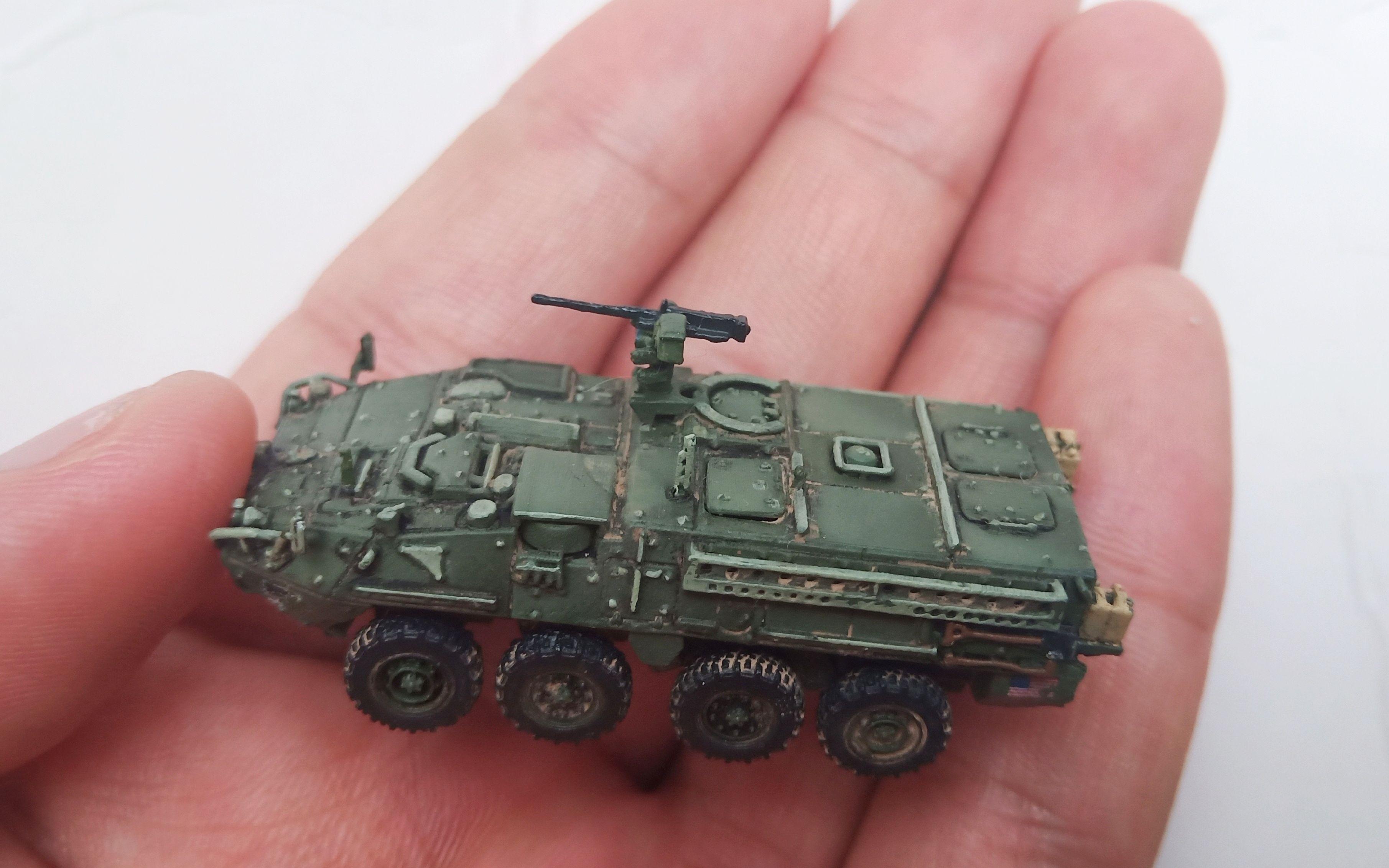 制作1/144斯崔克装甲车模型,赞叹一波3D打印的精度!