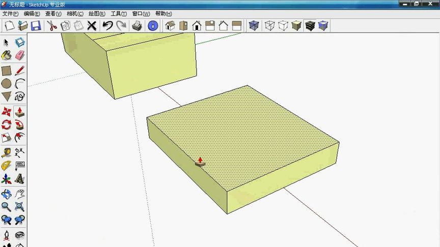 SU建模 3.2.1推拉工具