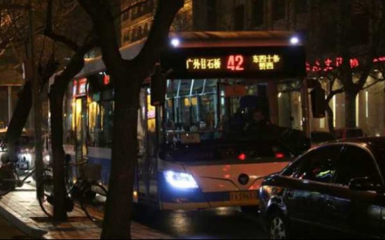 〔pov-007〕穿行北京老城区的无轨电车-北京公交42路全程前挡视角pov