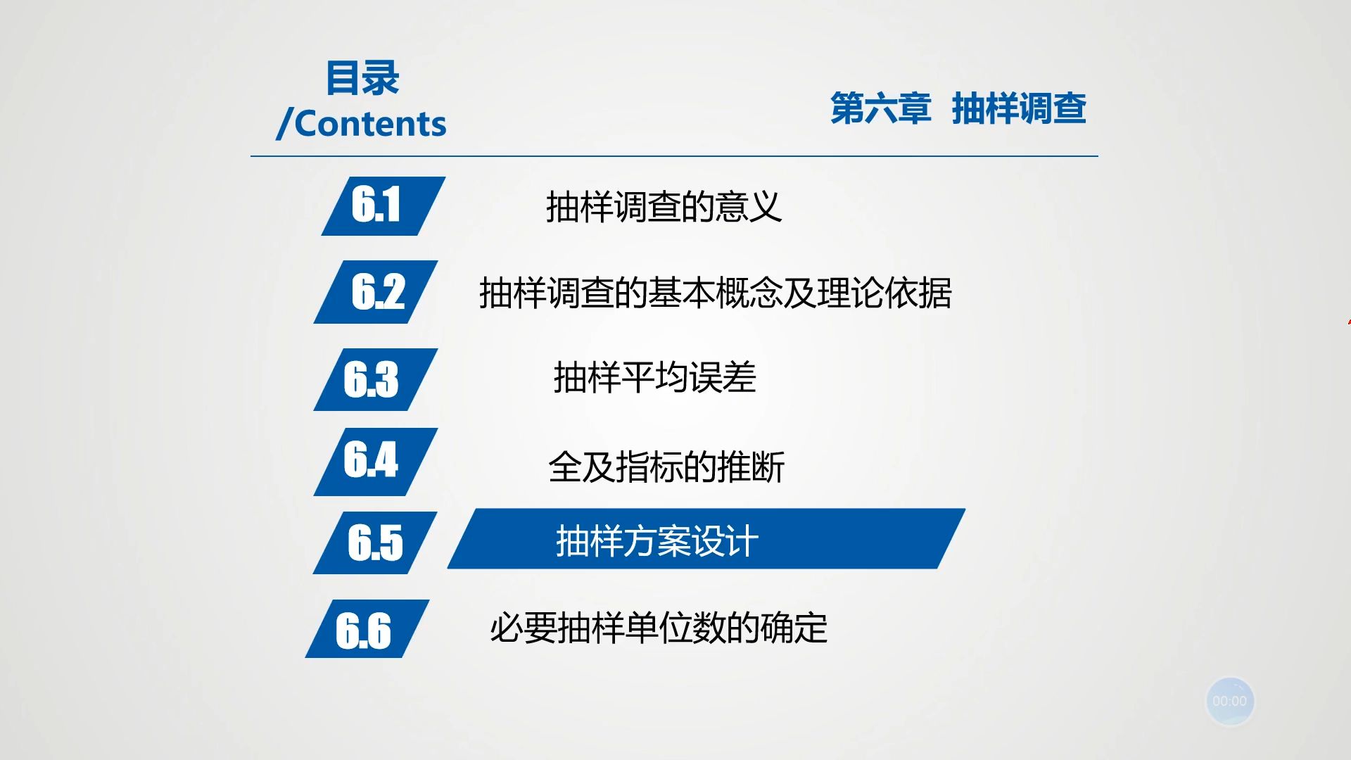 第六章抽样调查6.5.1抽样方案设计的原则和简单随机抽样