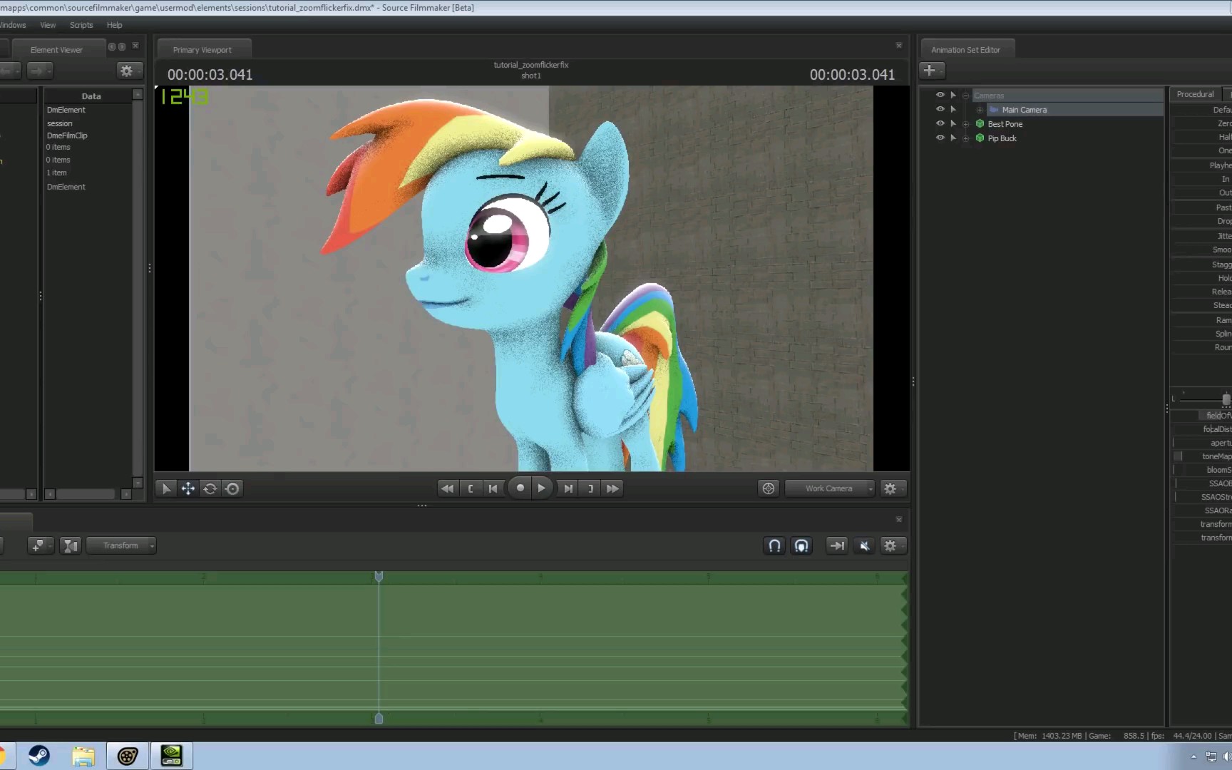 [MLP/3D]SFM教程:固定缩放工件