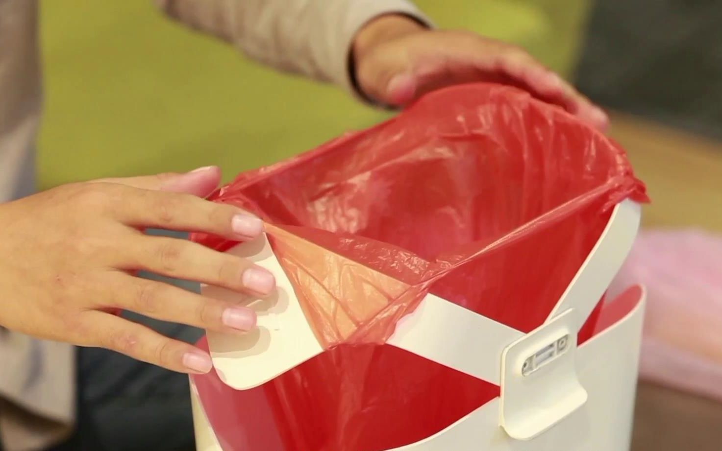 垃圾桶怎样才算有 “创意”?大小袋子都能用,节能环保还省钱