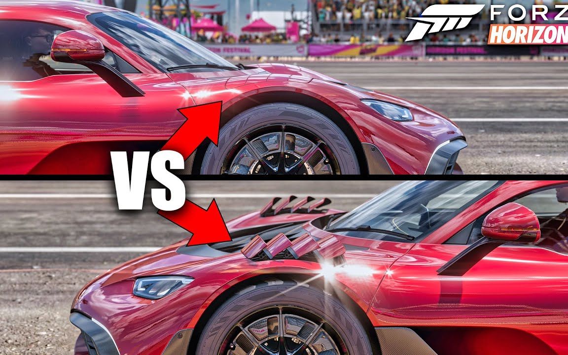 【极限竞速: 地平线5】梅赛德斯-奔驰 AMG Project ONE 赛道模式 VS ...