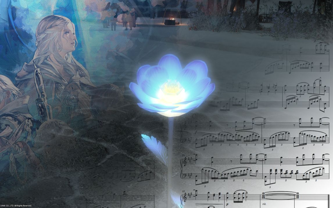 【FF14/扒谱】小さな命:剧情过场动画BGM (Flow变奏)