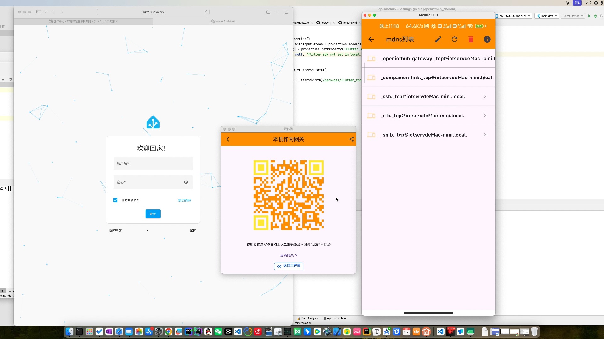 云亿连内网穿访问远程homeassistant
