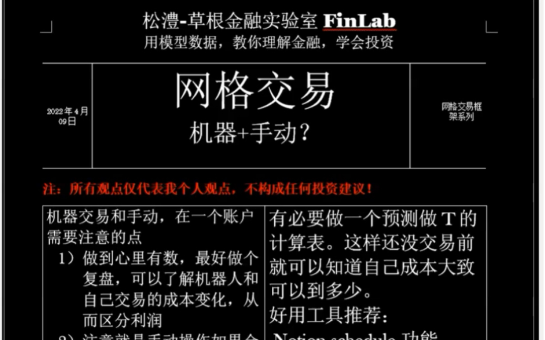 网格交易-条件单机器人ߤ�️和手动操作搭配技巧今天这一期分享,我...