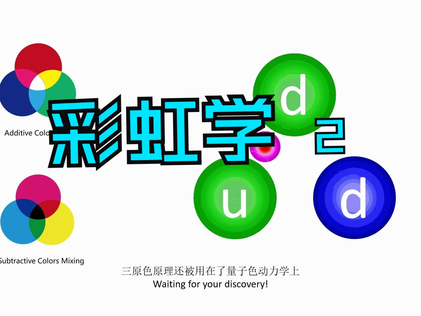 彩虹学-色彩的秘密,量子色动力学基础知识!