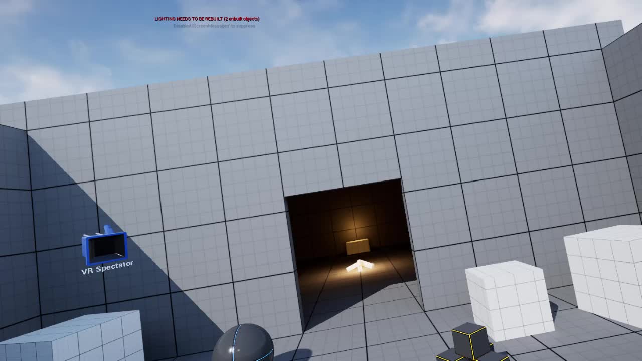 UnrealEngin5_替换VR角色+布料模拟测试