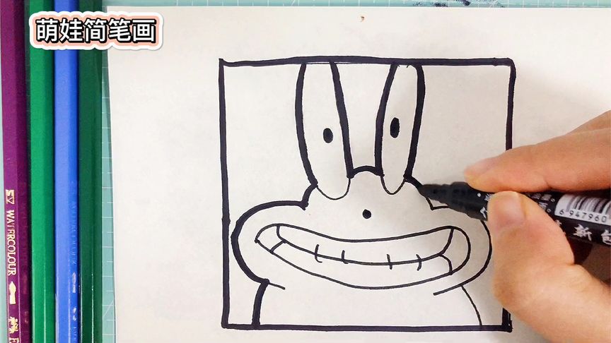 简笔画:画一只小动物,适合所有孩子画画