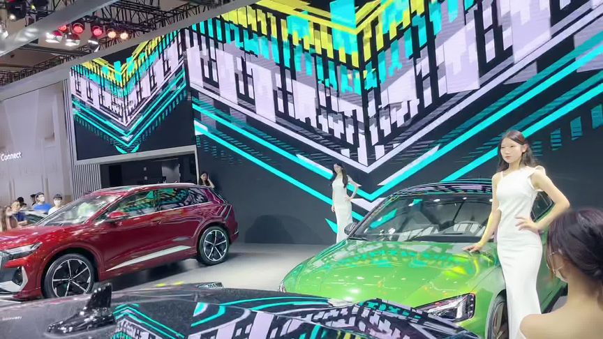 #车展现场 #车模小姐姐 #2022苏州国际车展