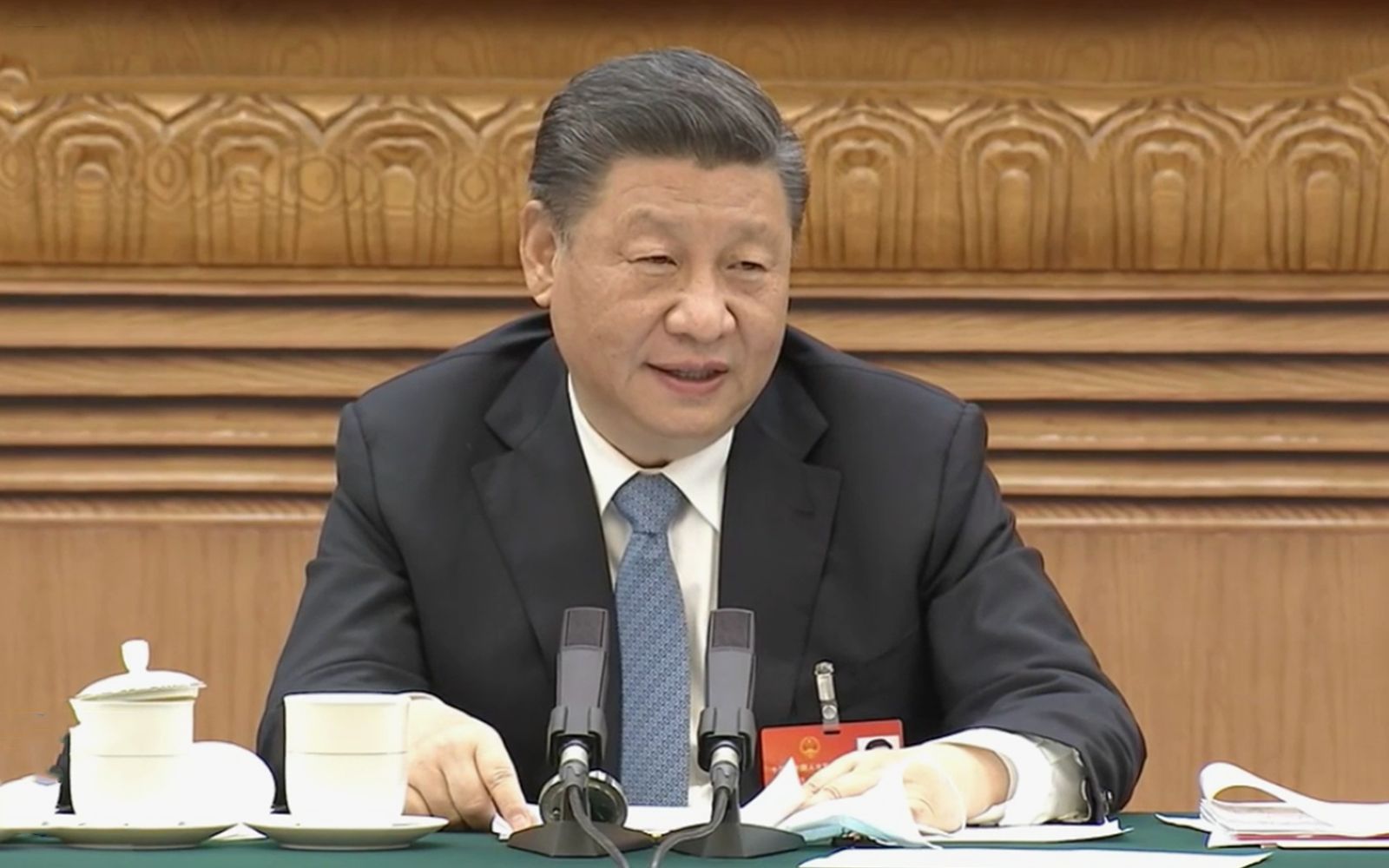 现场视频 | 习近平参加内蒙古代表团审议