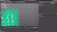 C4D XP粒子教程 04发射器对象发射