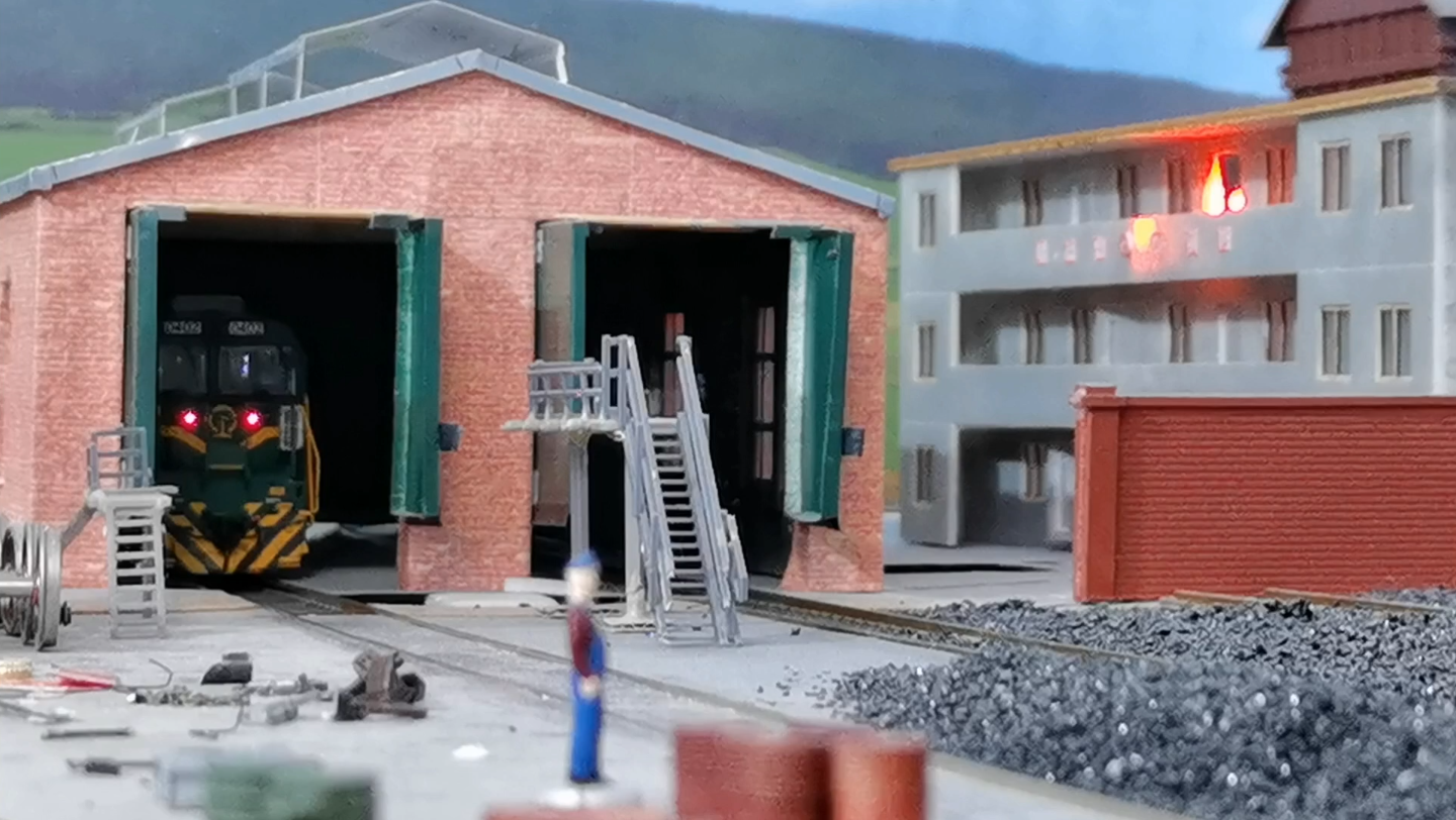 火车模型升级音效