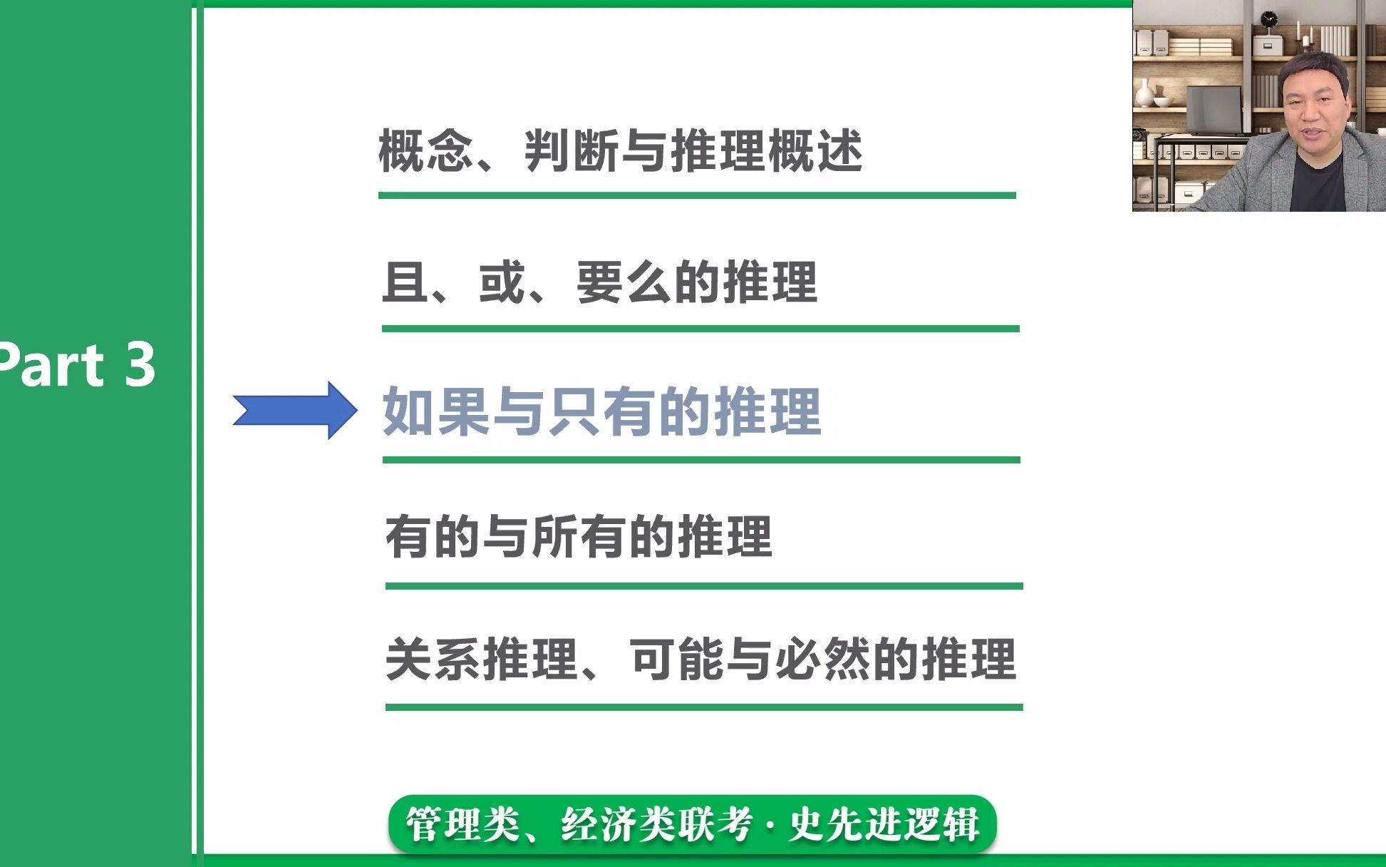 管综逻辑零基础入门课--如果只有的推理