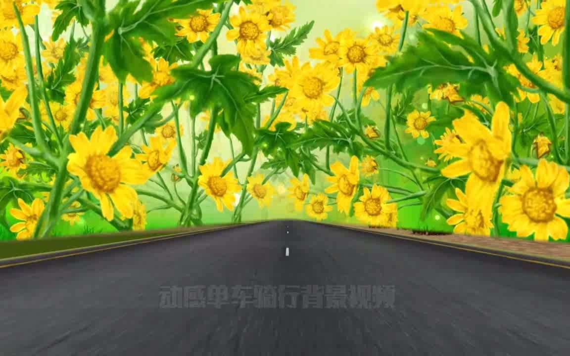 ...公路 动感单车骑行背景视频 跑步机汽车驾驶公路演出背景视频素材