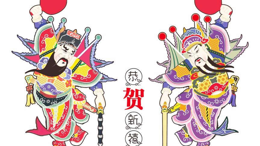 春节贴门神来历,你知道多少呢?