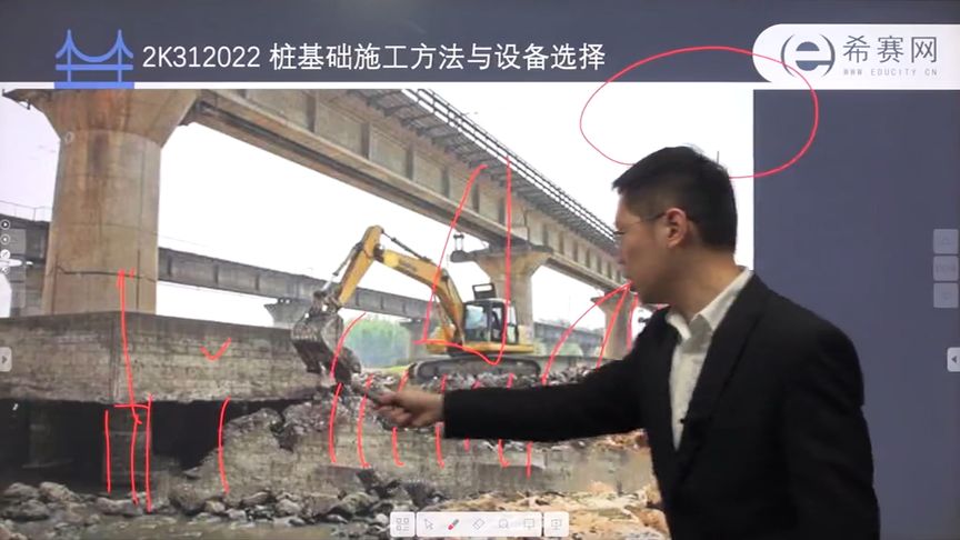 二建市政公用工程管理与实务-桩基础施工方法与设备选择