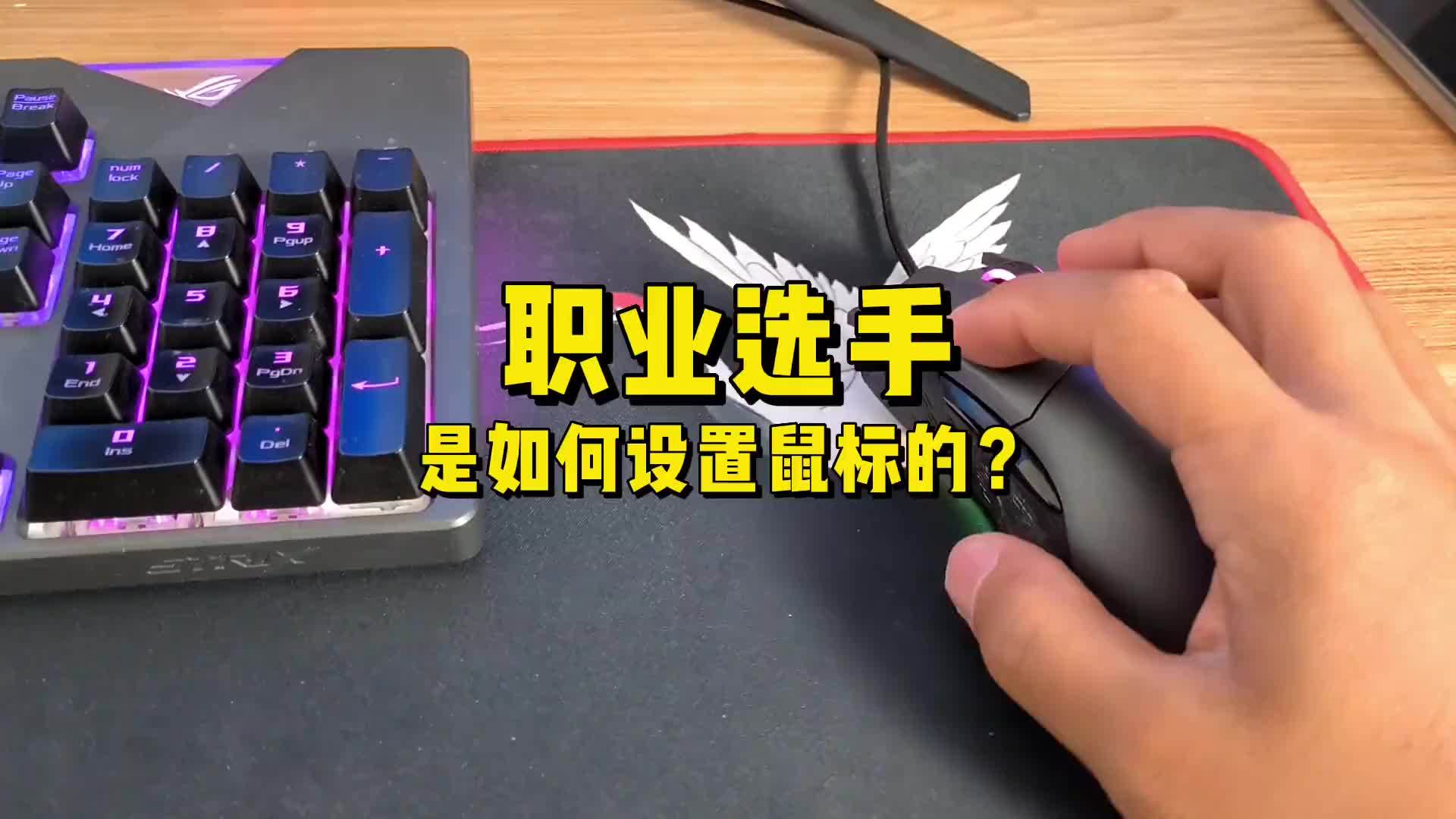 .csgo职业选手鼠标设置