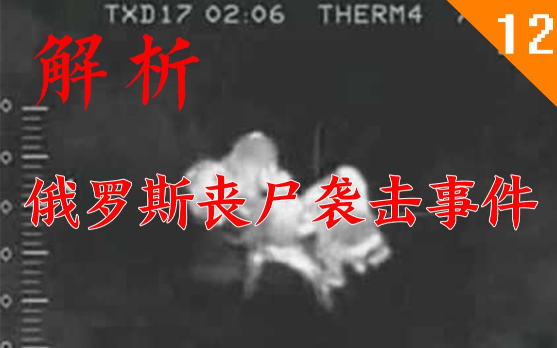 【恐怖慎入】解析07年震惊互联网的俄罗斯丧尸袭击士兵事件 #原创...