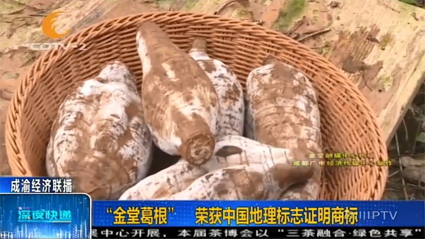 厉害了!“金堂葛根”荣获中国地理标志证明商标