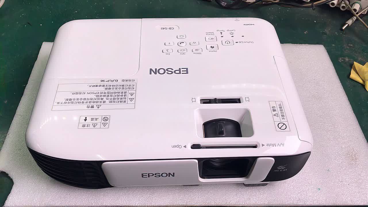 爱普生投影机不开机,电源问题维修视频教程