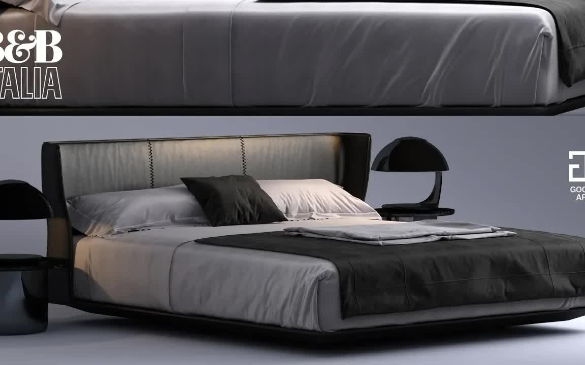 第17期 3dmax家具建模详细教程 3dmax床建模教程丨3Dmax基础教程...