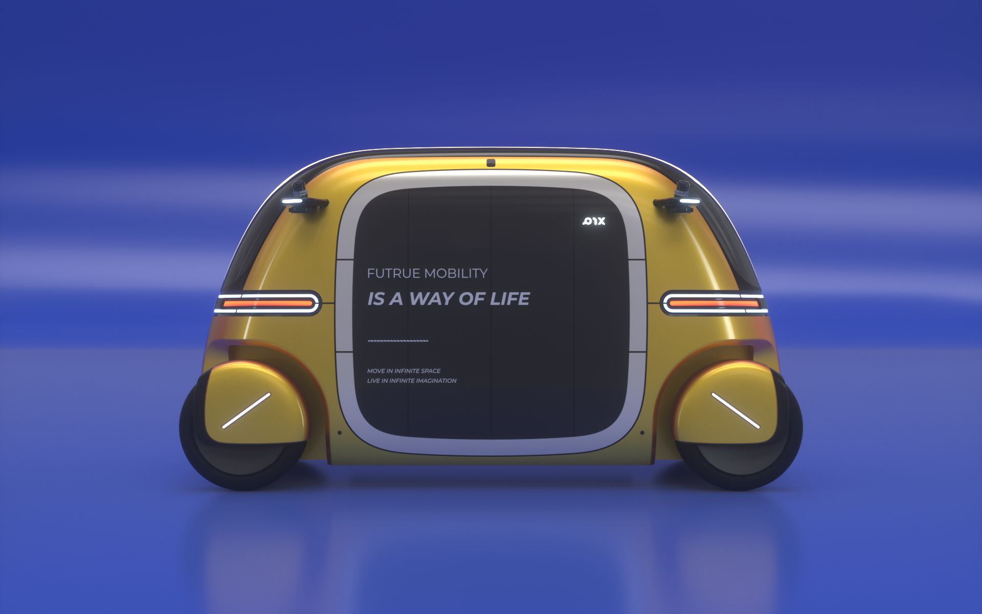 基于【滑板底盘】打造的无人驾驶小巴丨PIX Moving