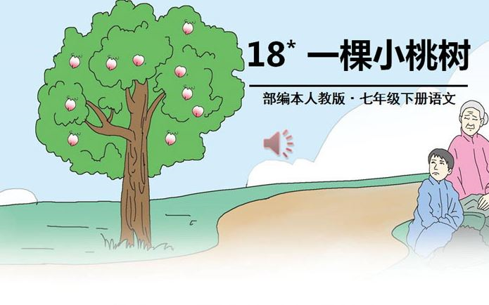 【课件】《一棵小桃树-贾平凹》部编人教版七年级语文下册YW07B-109