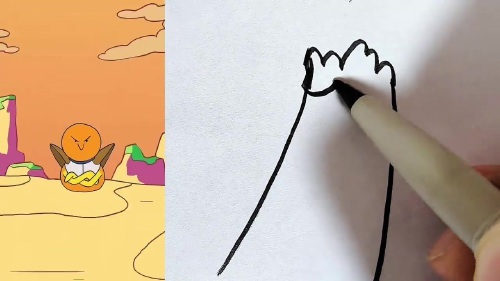 2164. 道歉没有用,简笔画,少儿创意美术,画画