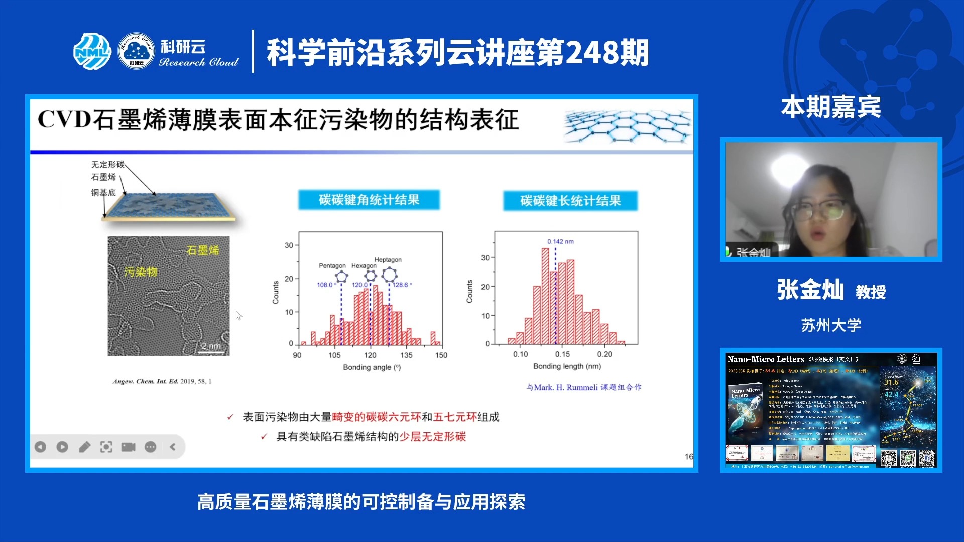 20240704-苏州大学张金灿-高质量石墨烯薄膜的可控制备与应用探索