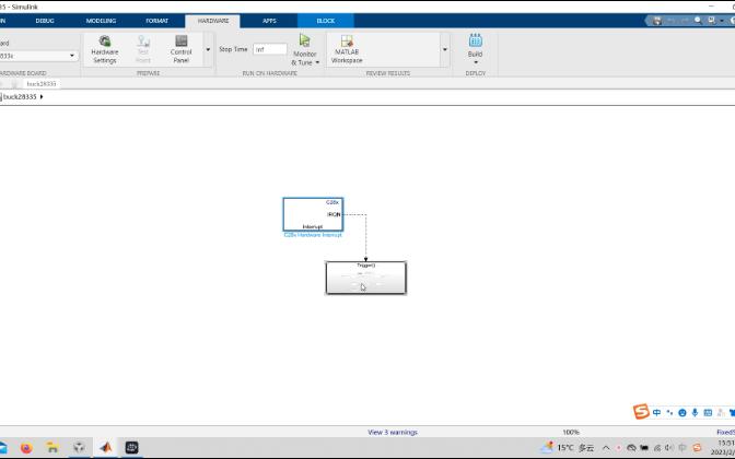 simulink自动代码生成,DSPf28335的AD采样,ePWM,eCAP,flash综合应用