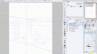 Clip Studio Paint 背景绘画透视教程 by 摩耶薫子