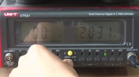 数字交流毫伏表的使用(UT631)