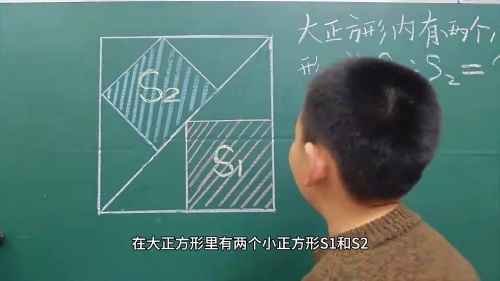 快乐数学 小正方形的面积比