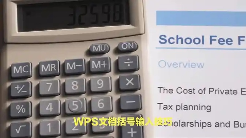 WPS文档括号输入技巧:轻松掌握大小括号输入方法