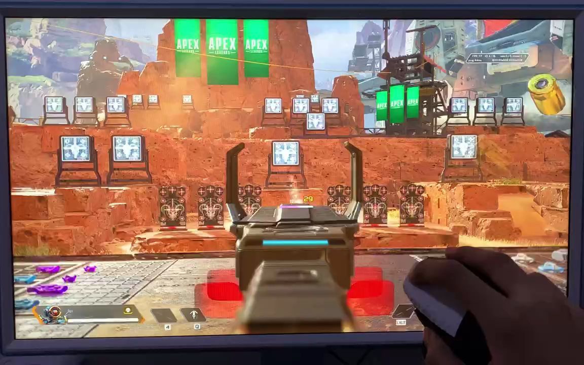 Apex 雷蛇 罗技压枪抖枪宏 实战打靶 压枪宏!_游戏热门视频