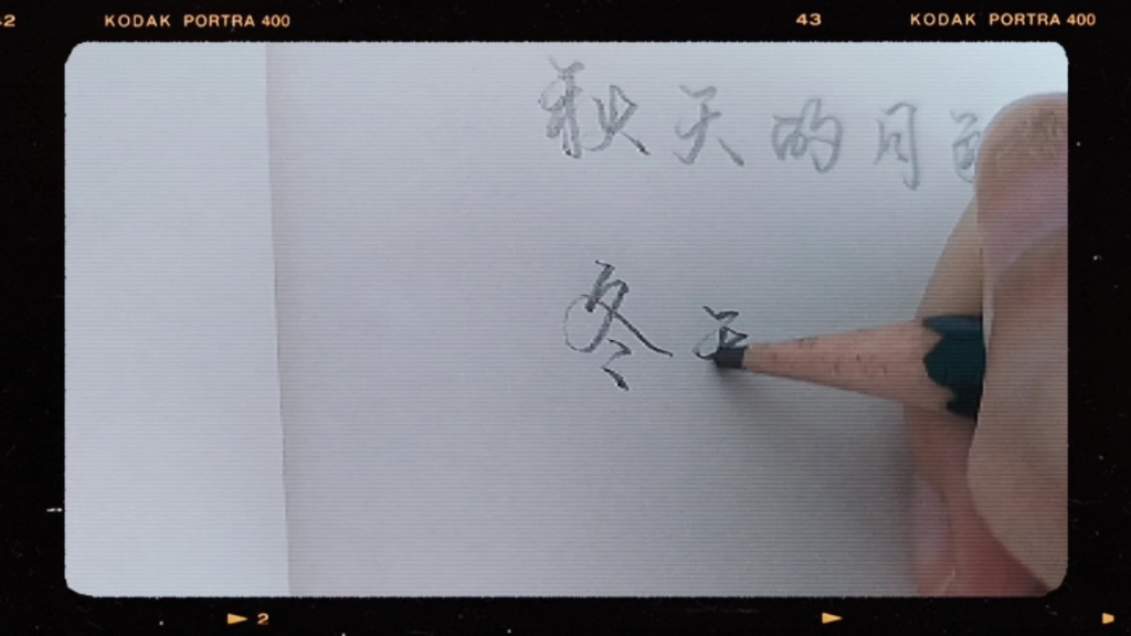 铅笔控笔好舒服!文案《我喜欢你的信息素》