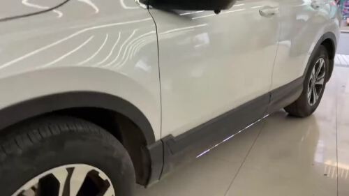 本田CRV安装带灯电动踏板多色彩多模式可选