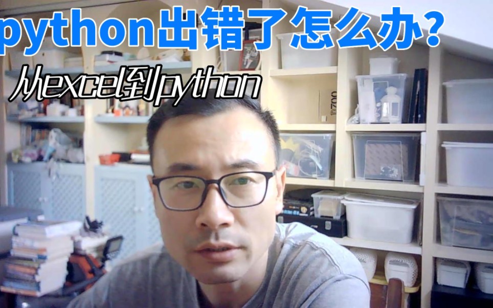 python出错了怎么办?